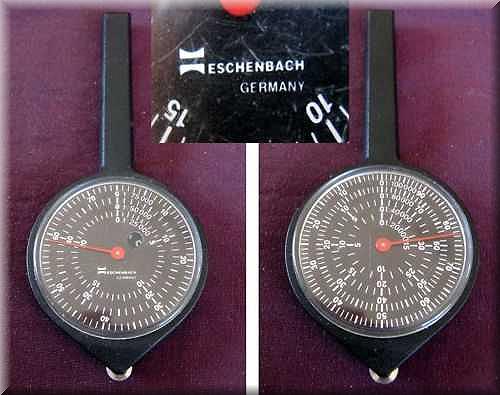 Alter Kartenmesser, Kurvenmesser, Landkartenmesser www.eichwaelder.de