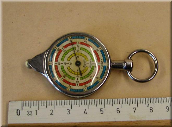 Alter Kartenmesser, Kurvenmesser, Landkartenmesser www.eichwaelder.de