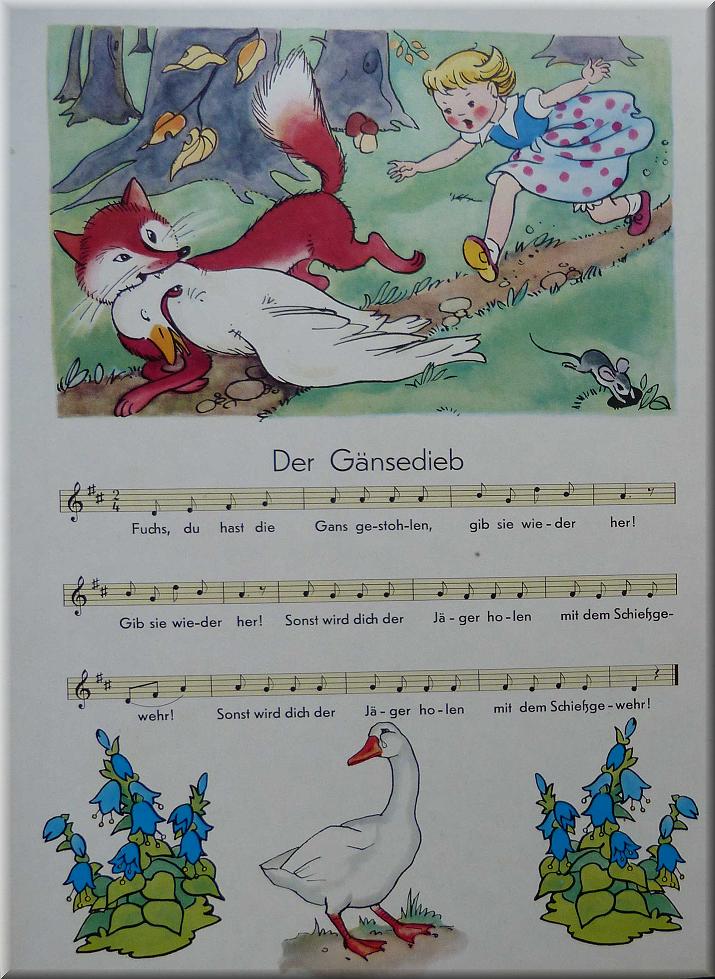 Ri-ra-rutsch - Kinderlieder-Bilderbuch 1964 - www.eichwaelder.de