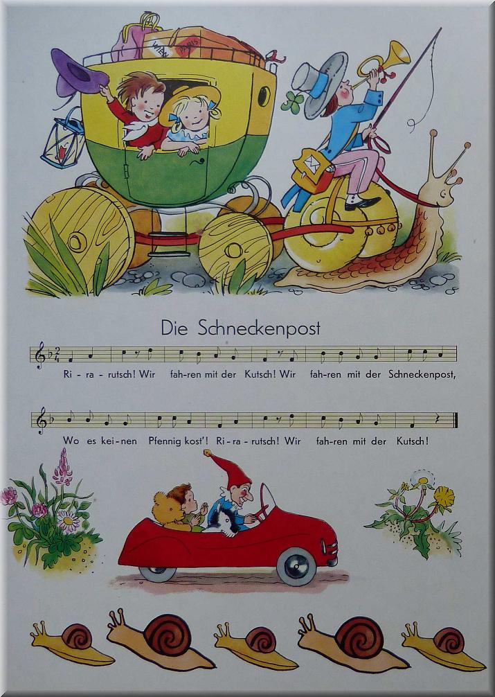 Ri-ra-rutsch - Kinderlieder-Bilderbuch 1964 - www.eichwaelder.de