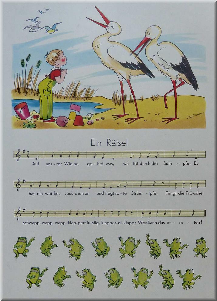 Ri-ra-rutsch - Kinderlieder-Bilderbuch 1964 - www.eichwaelder.de